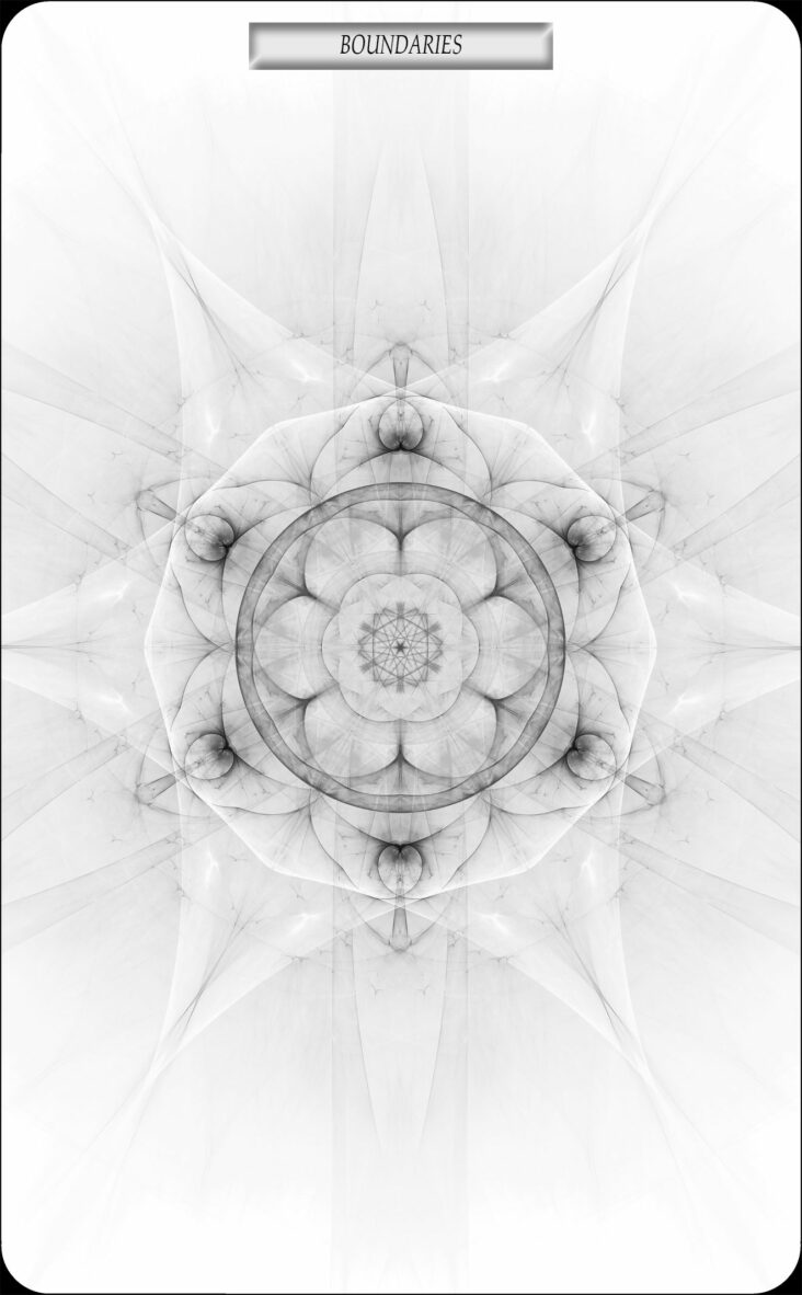 Sacred Geometry 64 Card Oracle Deck – Boundaries - Sacred DNA Keys